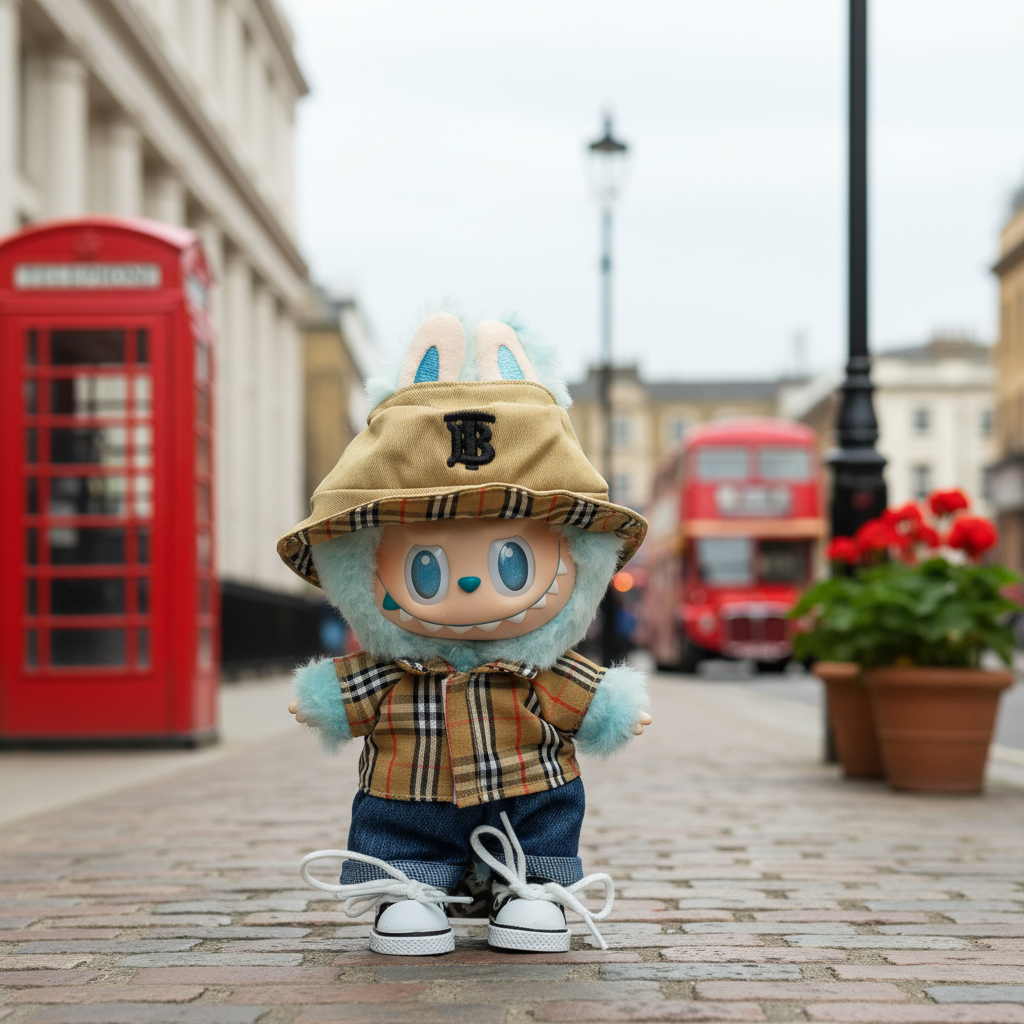 Labubu Plaid Print Shirt and Jeans Outfit – Wonder Faire